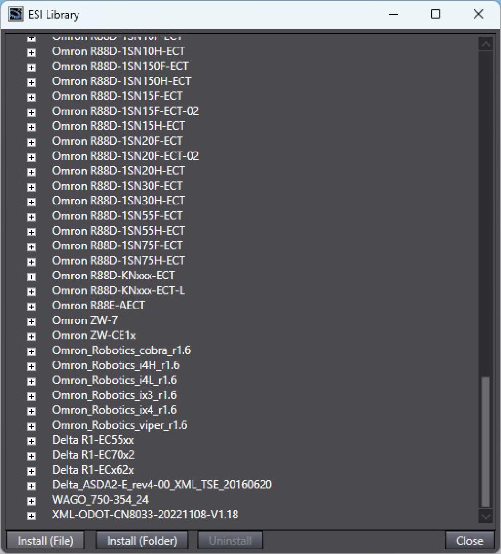 How to Install EtherCat ESI (XML) File in Sysmac Studio? · Görkem Güray